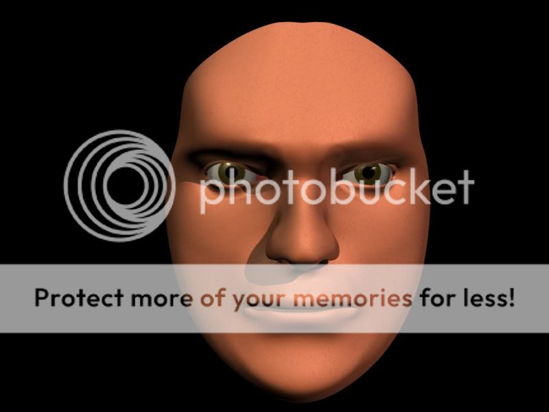 Self portrait, 2/14/06 unwrapped! Material layer test. - Works in ...