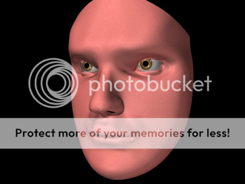 Self portrait, 2/14/06 unwrapped! Material layer test. - Works in ...