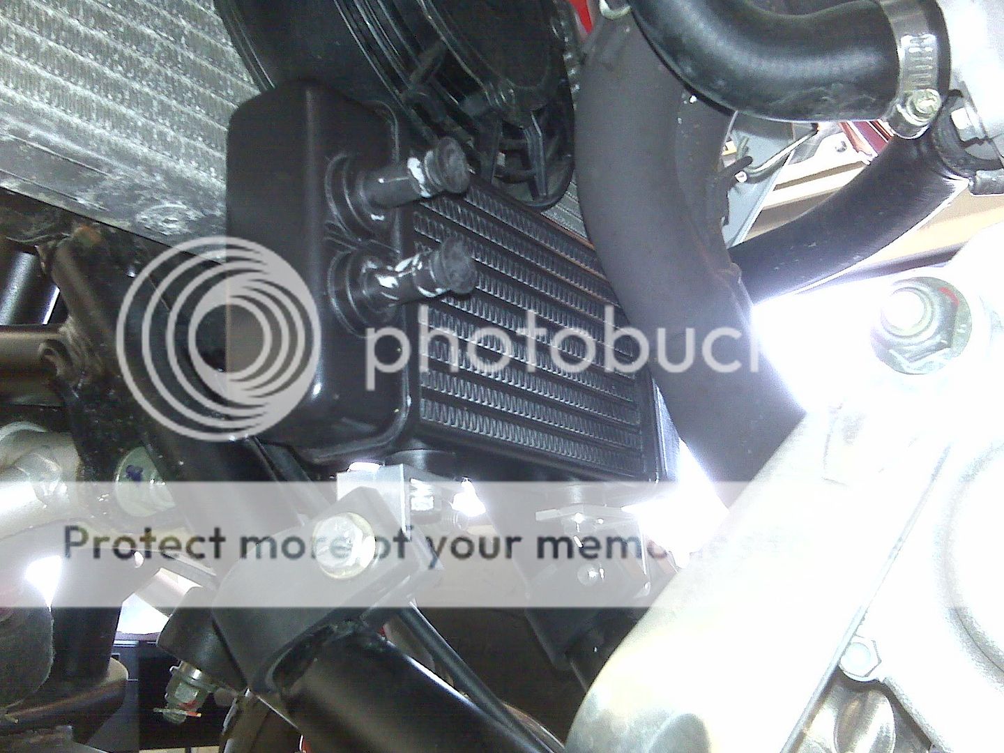 Oil cooler for KTM RFS motor.In Stock and ready for shipping | Polaris ...