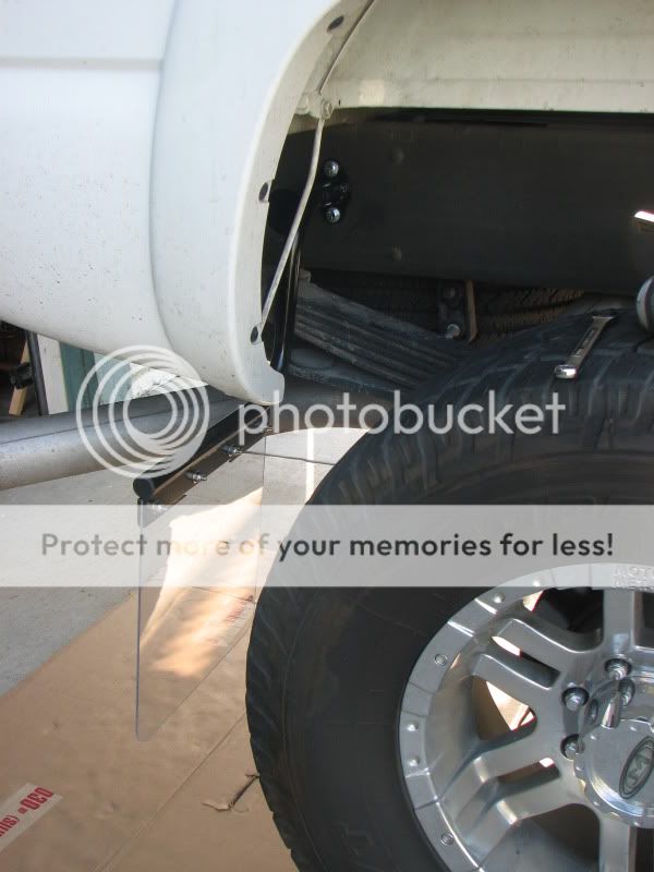 DIY: Shocker Motorsports clear quick release mudflaps | Chevy and GMC ...