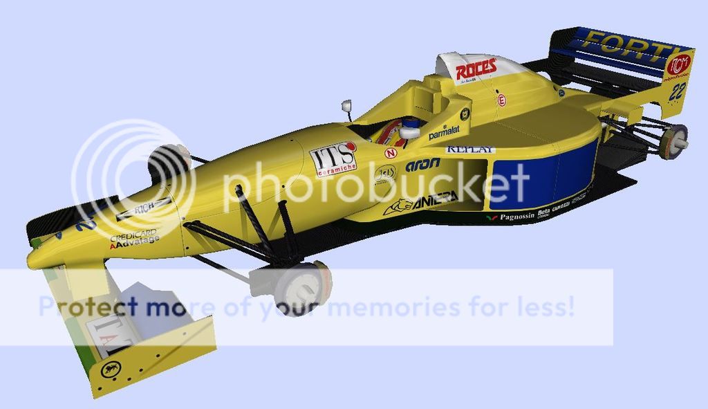 Fongu's GP4 cars & F1 model reviews: GP4: 1996 Forti FG01B walkaround ...