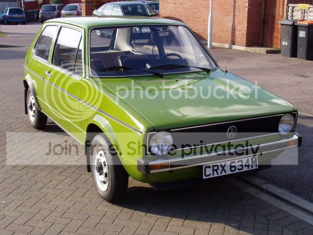 View topic: 1974 Golf L - Piece of VW History – The Mk1 Golf Owners Club