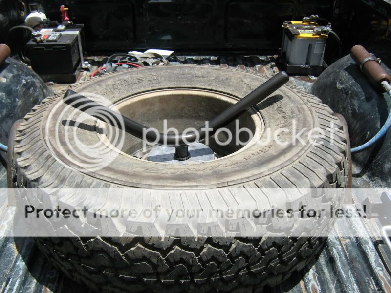 spare tire spinner hold down dealio | TTORA Forum