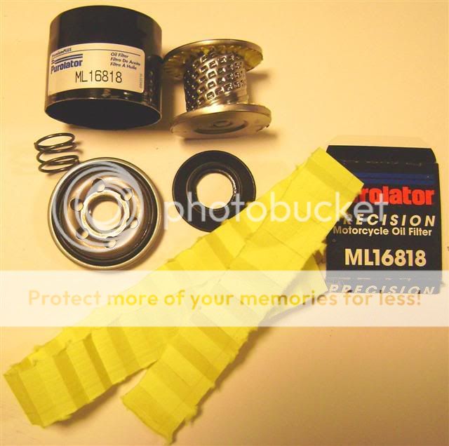 Purolator ML16818 oil filter dissected..... | StromTrooper