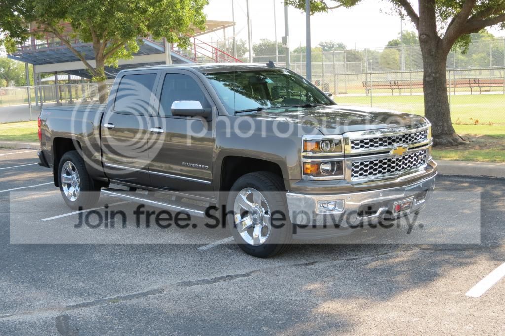 Brownstone Metallic paint fans - 2014-2018 Silverado 1500 & Sierra 1500 ...