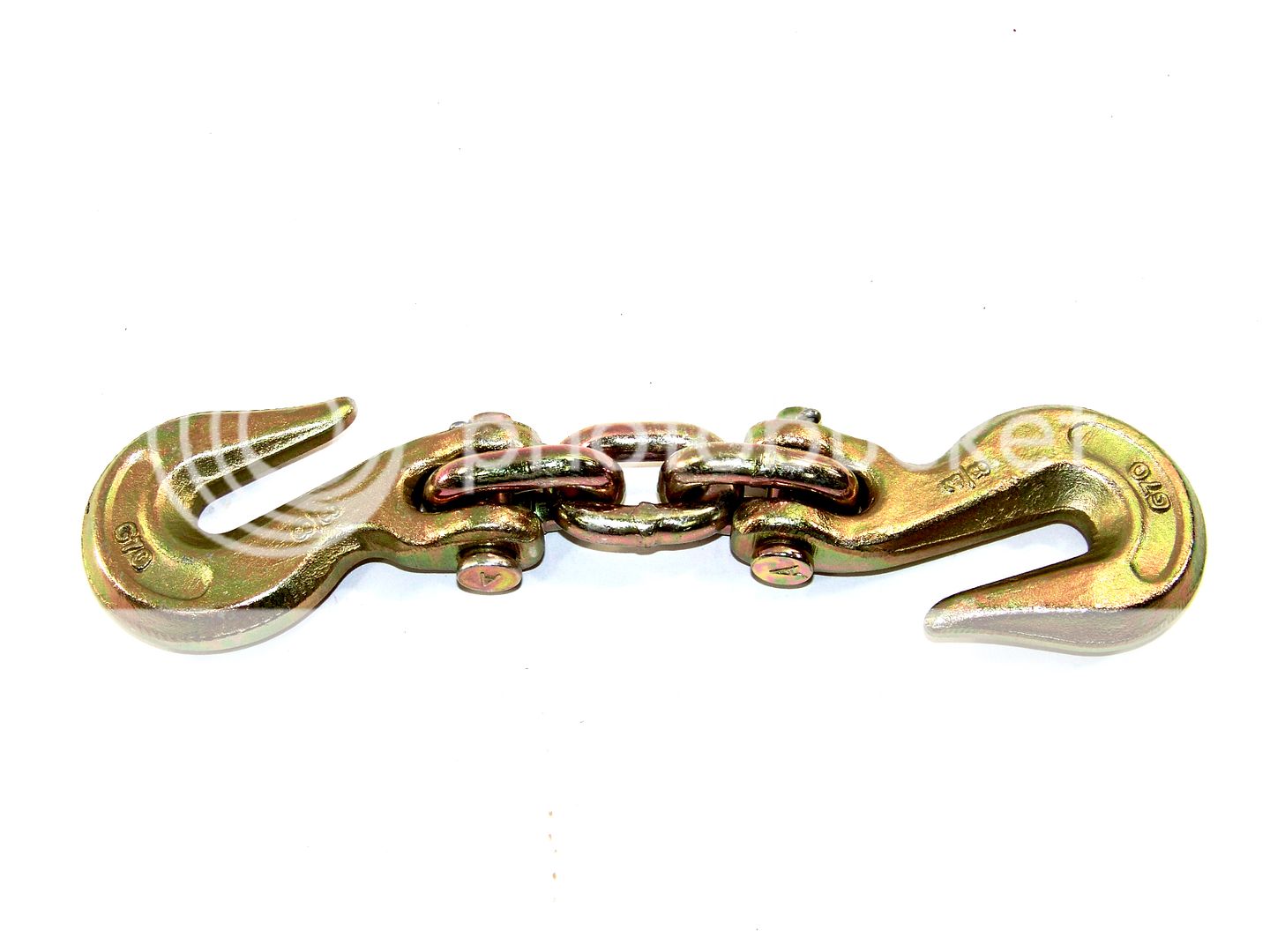 6 Ton Double Grab Hooks Chain Joint Chain Shortener Autobody Repair ...