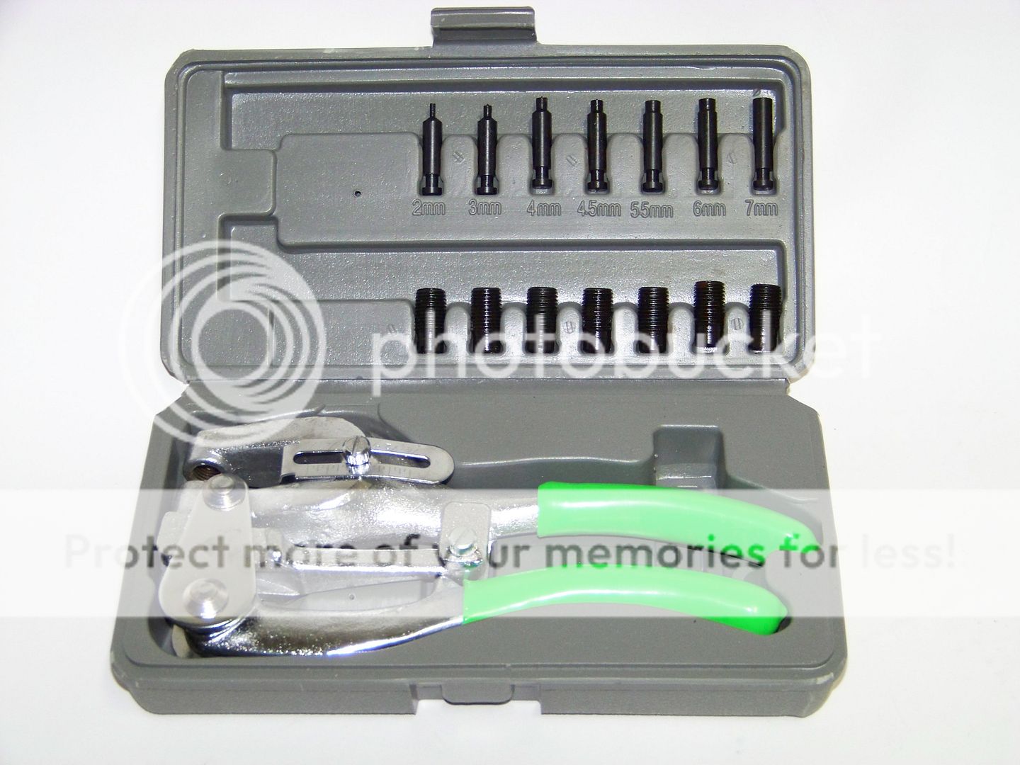 HEAVY DUTY HAND HELD POWER PUNCH DIE PLIER SET 1 TON SHEET METAL ...