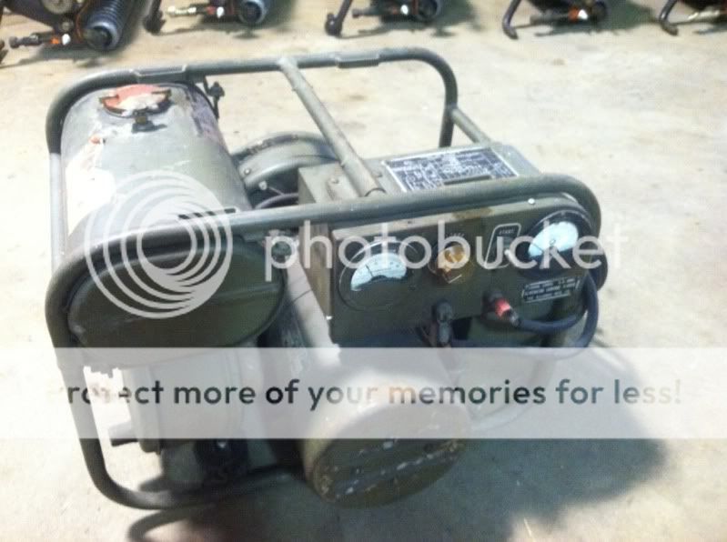 WWII Generator US Army Signal Corps. PE-210-B GE-12-G 12V - G503 ...