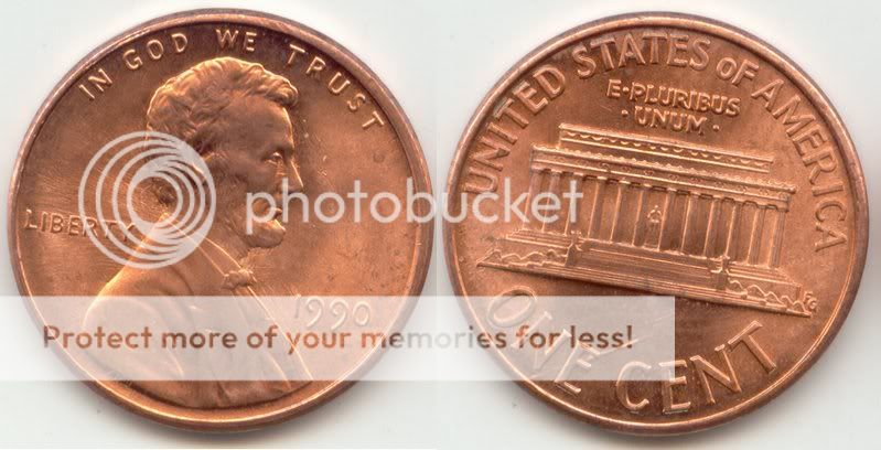1990 Penny Die Scratch? - Coin Community Forum