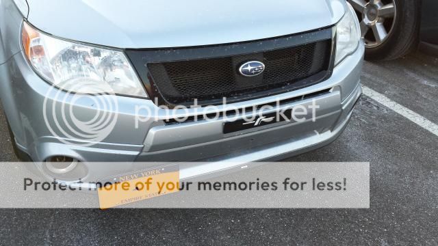 2012 - Front Plate Relocation? | Subaru Forester Owners Forum