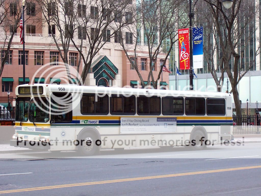 1994 CT Transit New Flyer D40HF Suburban 958, Central Row And Main ...