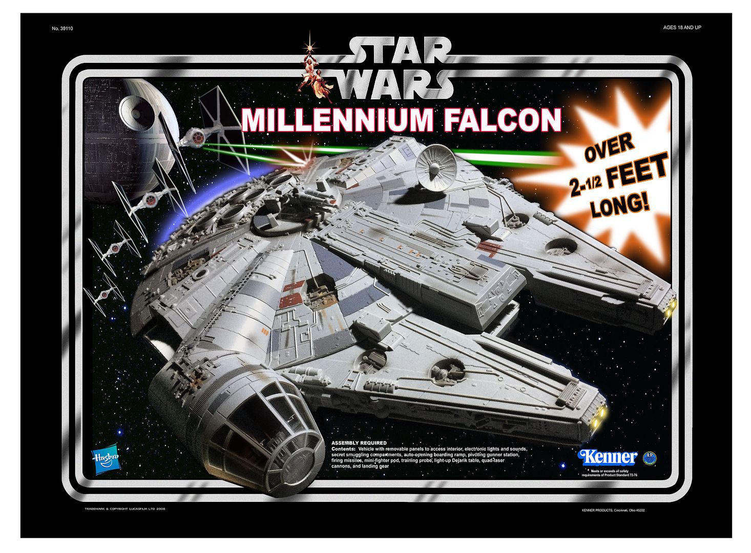 Custom BOX for Legacy Collection BIG MILLENNIUM FALCON! | Rebelscum.com ...