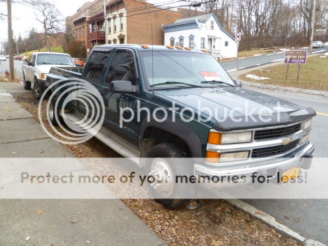 1998 k3500 crew cab w/rebuilt 6.5L turbo diesel 123k on truck, 3k on ...
