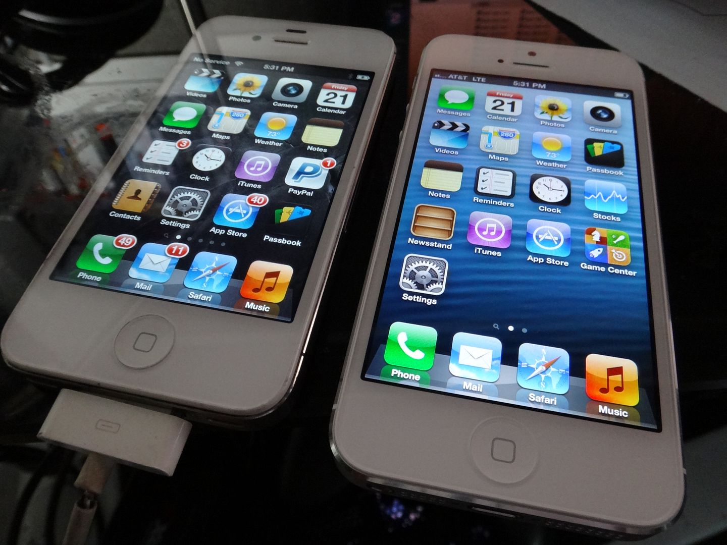 White / Silver 64gb Iphone 5 - Got mine! - Cell Phone Central - Sprint ...