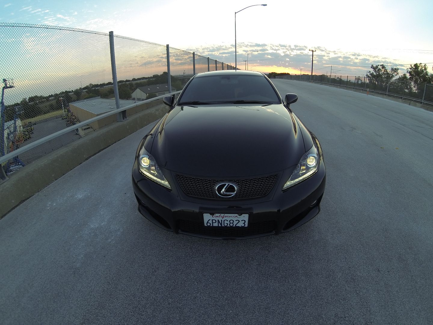Blacked out Chrome Grill Trim (Plasti-Dipped) Lexus ISF - Interior ...