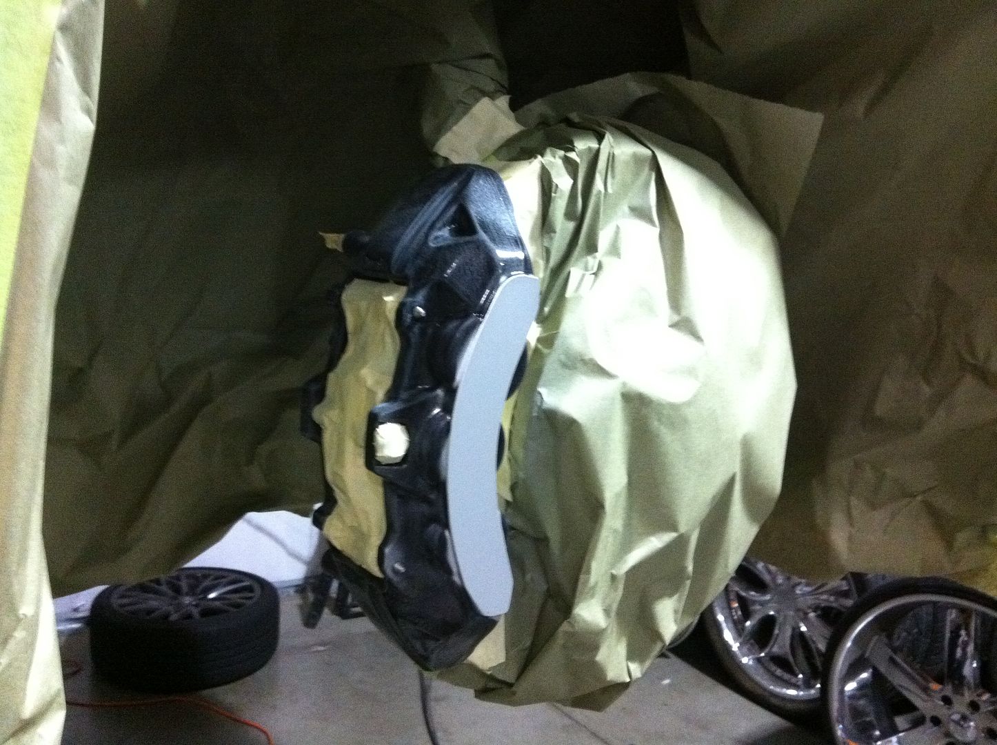 Lexus ISF Brake Calipers Painted (pics inside) - Just Meade....my ...