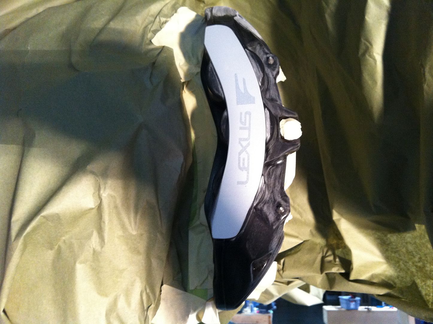 Lexus ISF Brake Calipers Painted (pics inside) - Just Meade....my ...