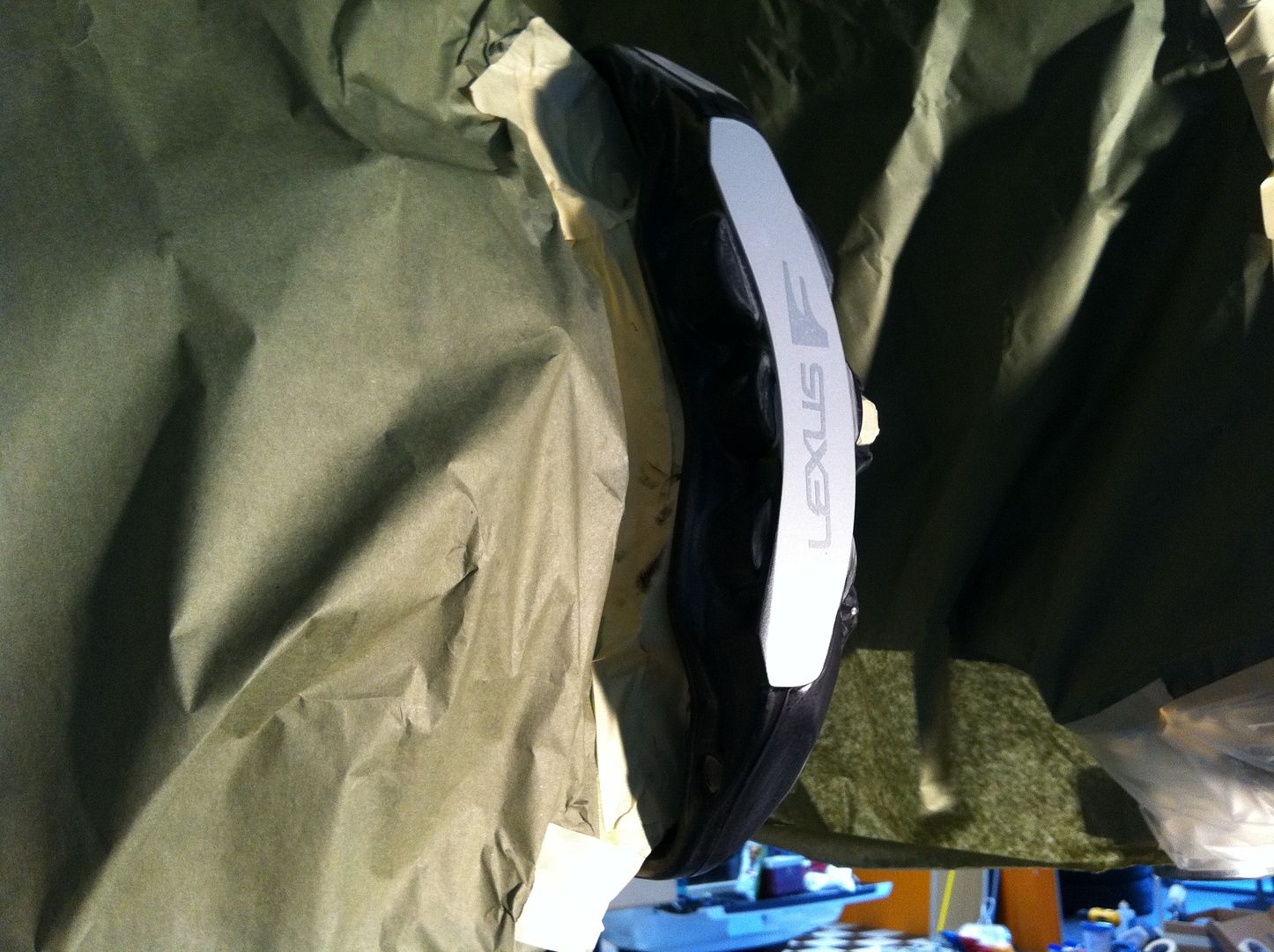 Lexus ISF Brake Calipers Painted (pics inside) - Just Meade....my ...