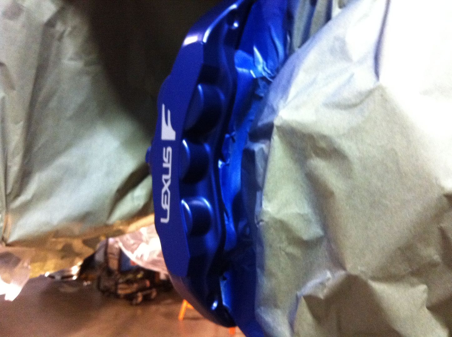 Lexus ISF Brake Calipers Painted (pics inside) - Just Meade....my ...