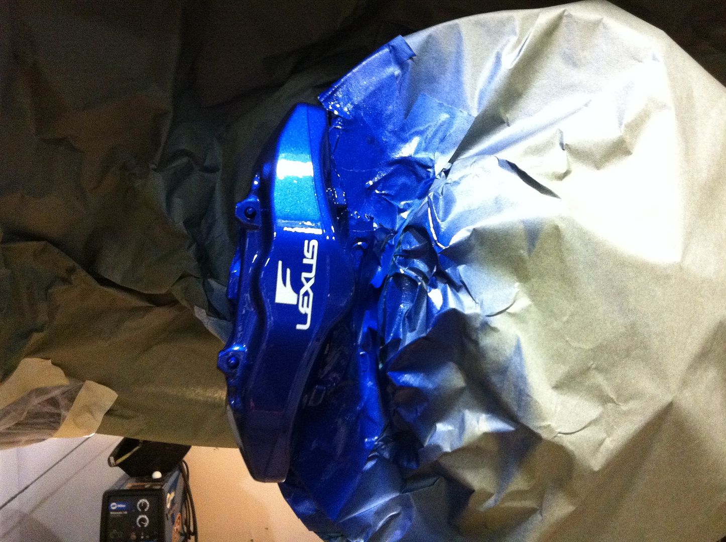 Lexus ISF Brake Calipers Painted (pics inside) - Just Meade....my ...