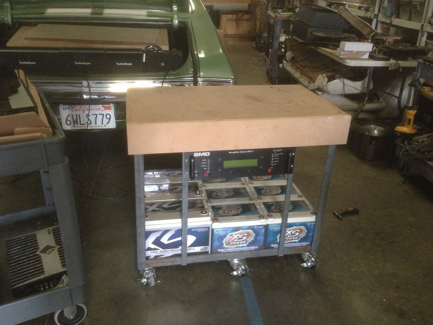 Mobile SMD AD-1 Test Bench - 12, 14 and 16v XS Power Battery Bank - D ...