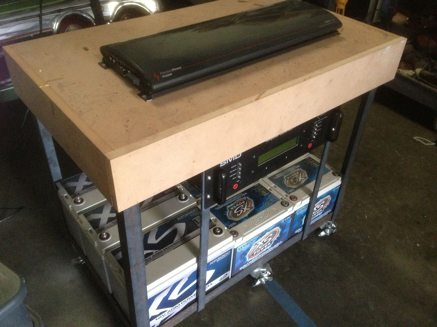 Mobile SMD AD-1 Test Bench - 12, 14 and 16v XS Power Battery Bank - D ...