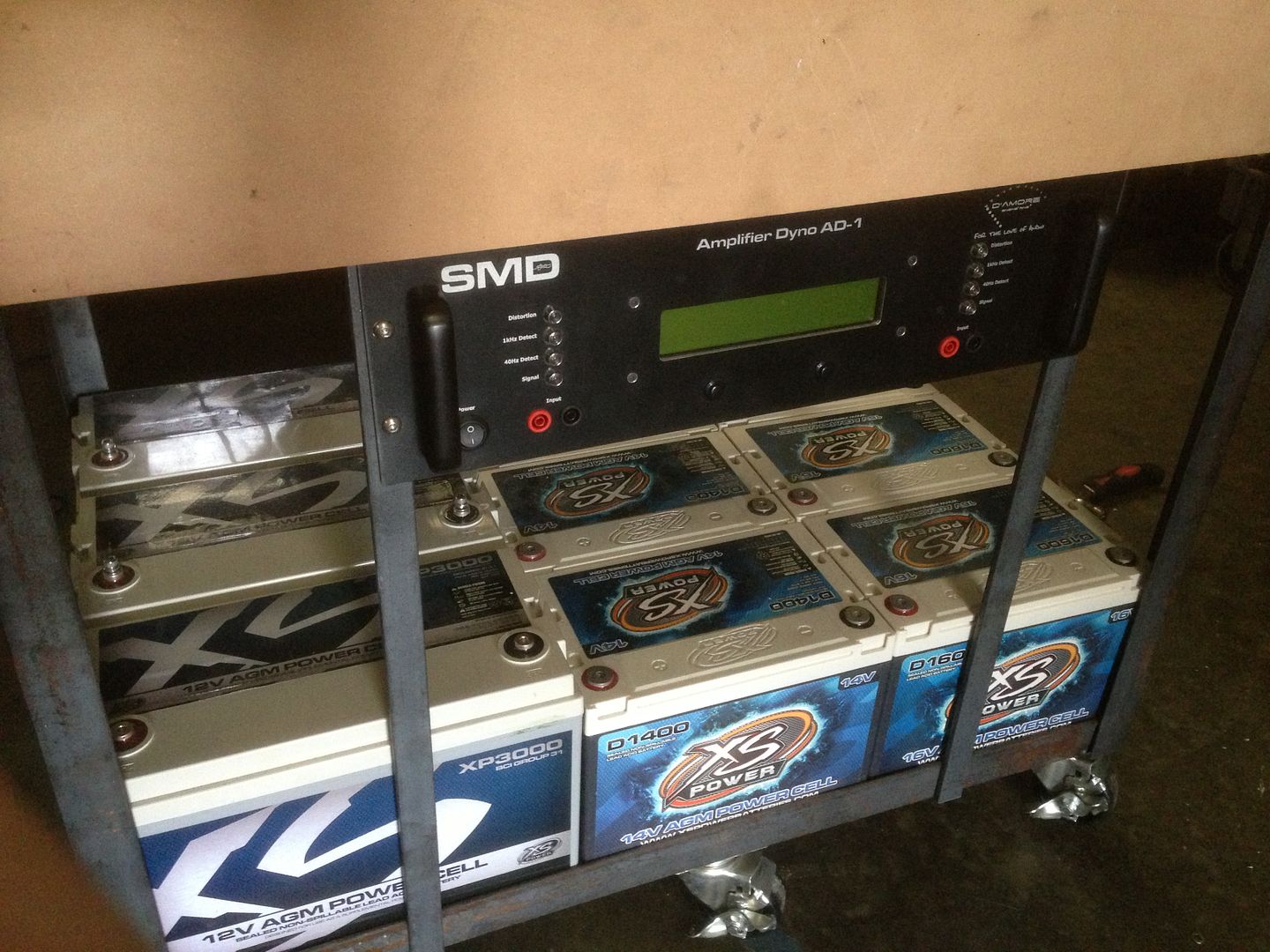 Mobile SMD AD-1 Test Bench - 12, 14 and 16v XS Power Battery Bank - D ...