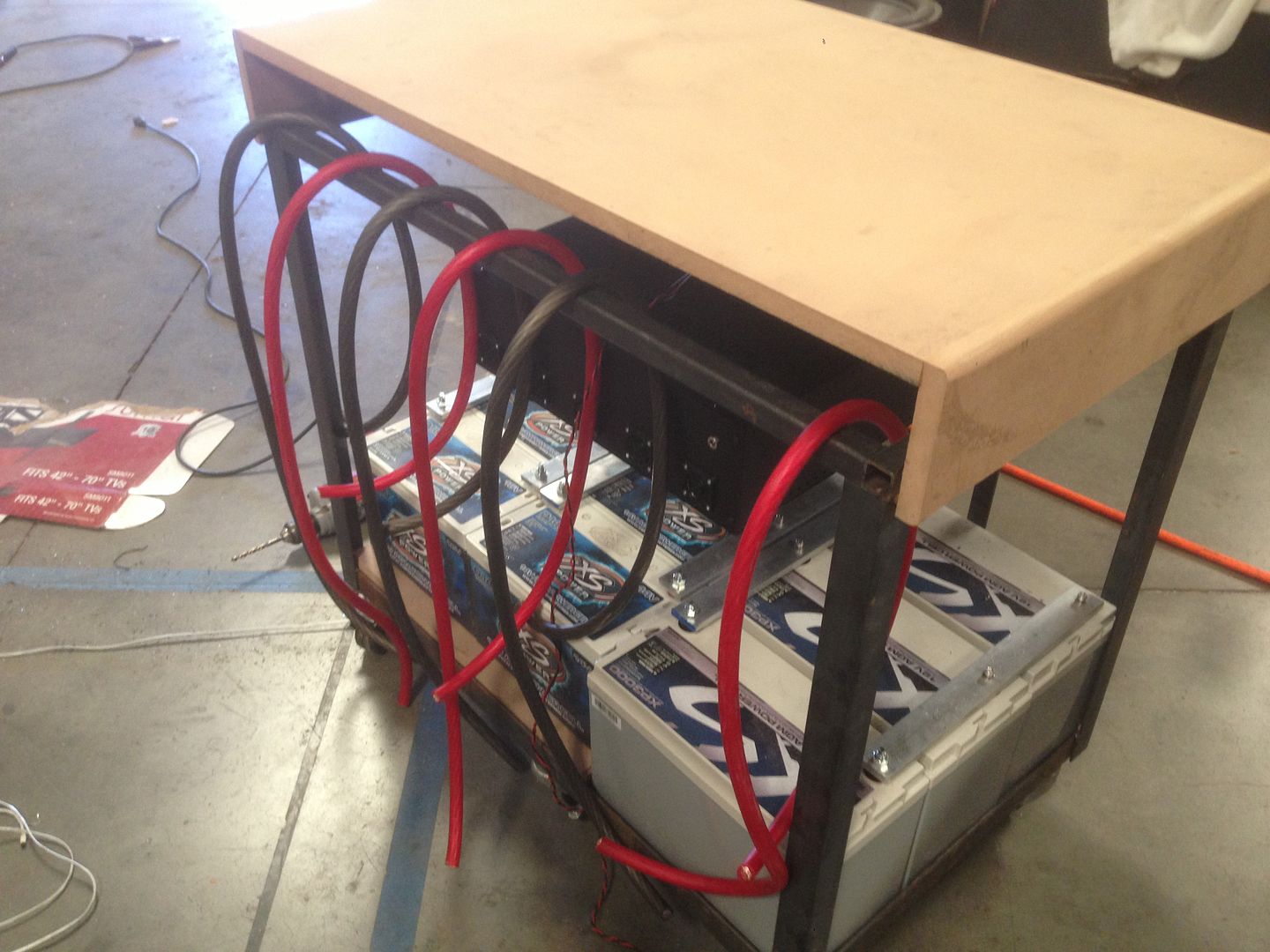 Mobile SMD AD-1 Test Bench - 12, 14 and 16v XS Power Battery Bank - D ...