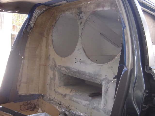 using fiberglass to seal off wall - Subwoofers / Enclosures - Steve ...