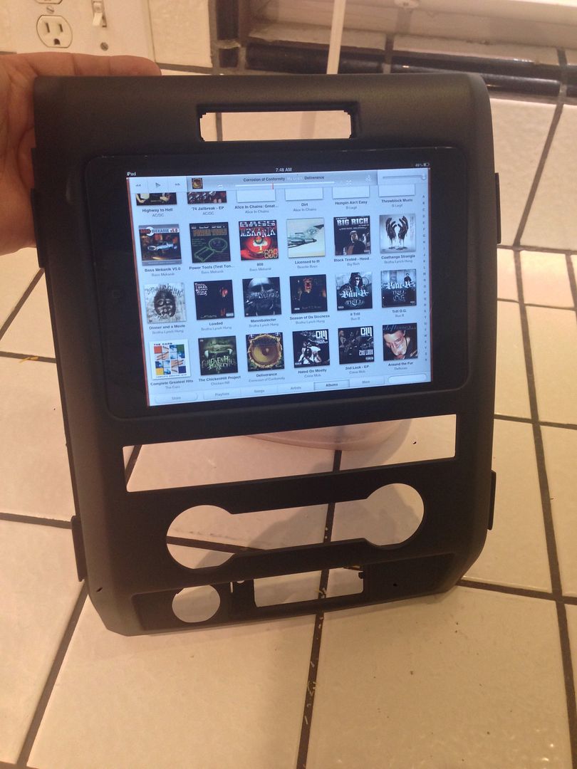 Ford F150 Ipad Mini Float Mount Dash kit - By Soundman! Got mine ...
