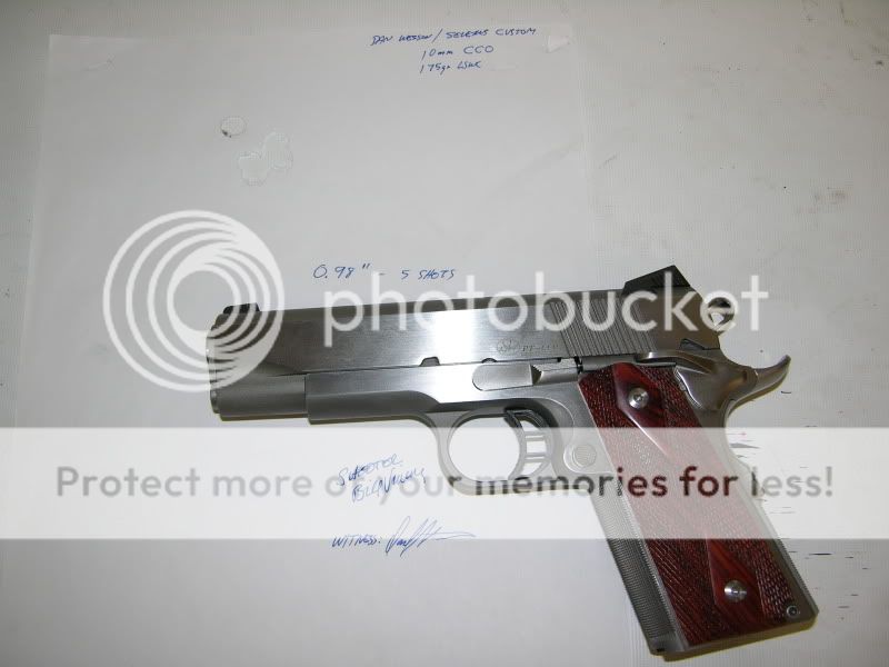 Severns Custom 2010 CCO shoot-out! | 1911Forum