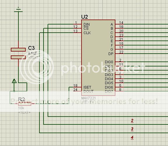 Max7221 code and 8x8 led