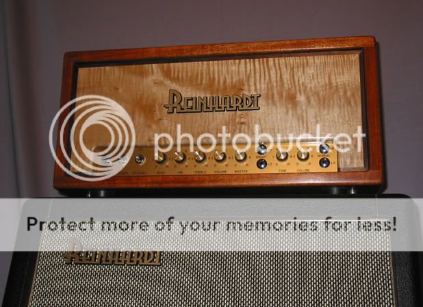 Custom head cab I built for Reinhardt Amps. - Hamer Fan Club ...