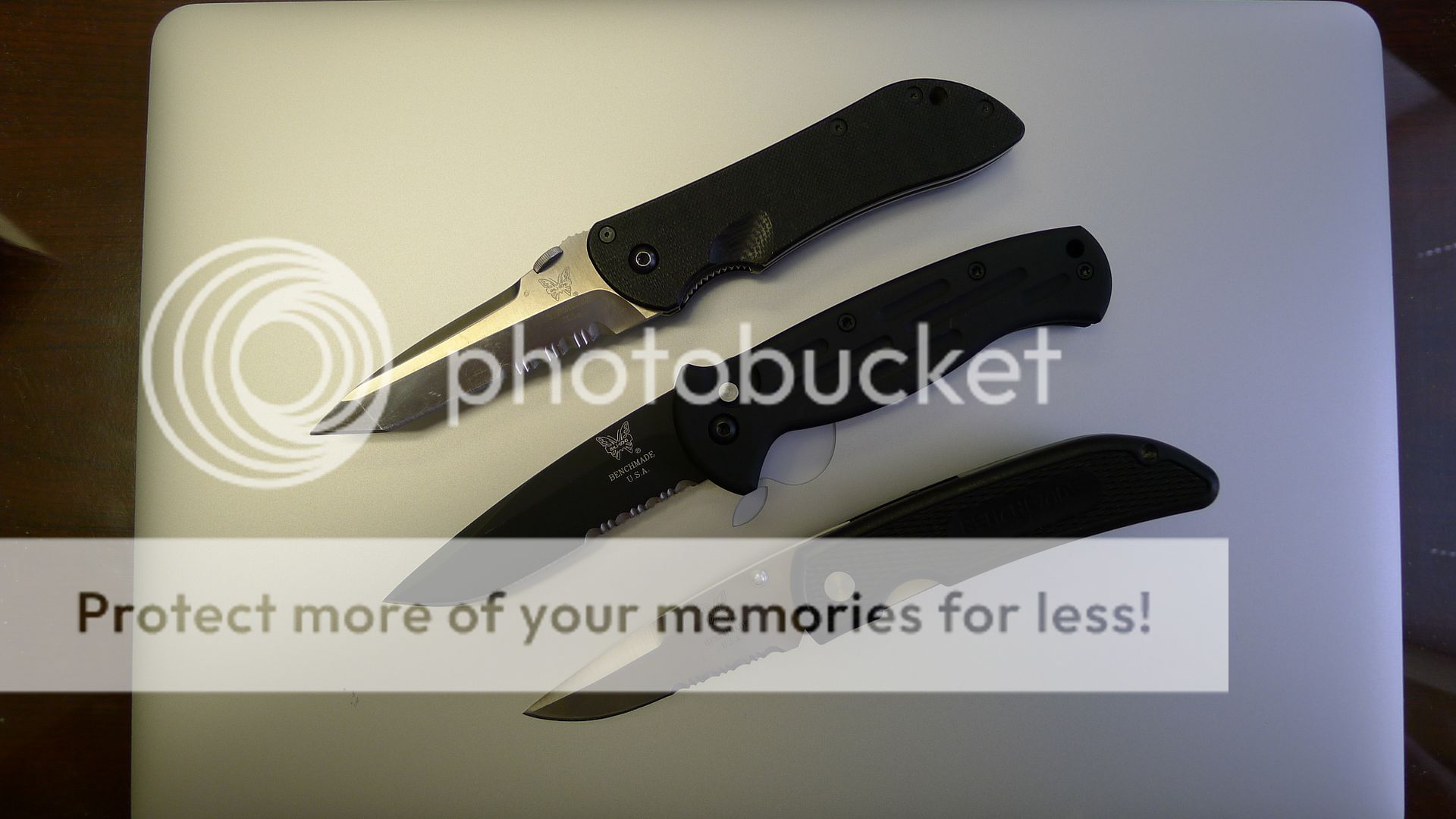 Benchmade 910 Stryker; 401 Panther; and 9000 AFO. All out of production ...