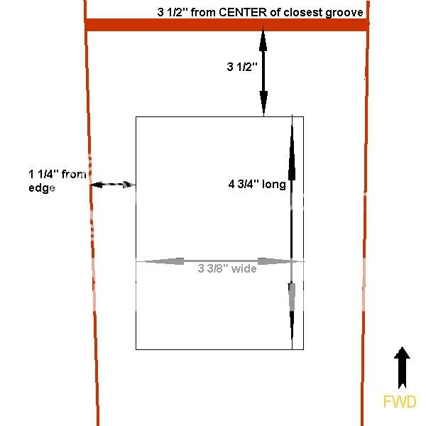 ChevyThunder - 69 4-speed hole template? | Team Camaro Tech