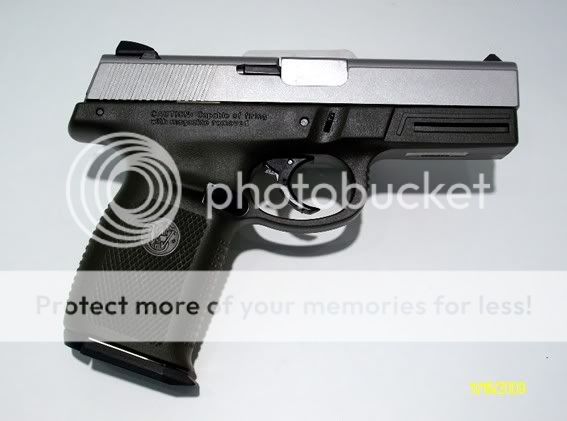 Smith & Wesson S&W Sigma Sw40gve .40 Olive/Stainless Hi-Cap Mag For ...