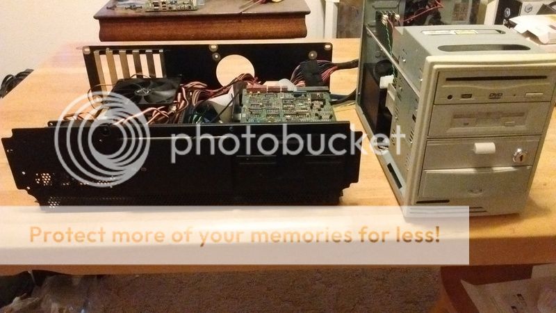 How to use an old IBM PC case with new motherboards without damaging it ...