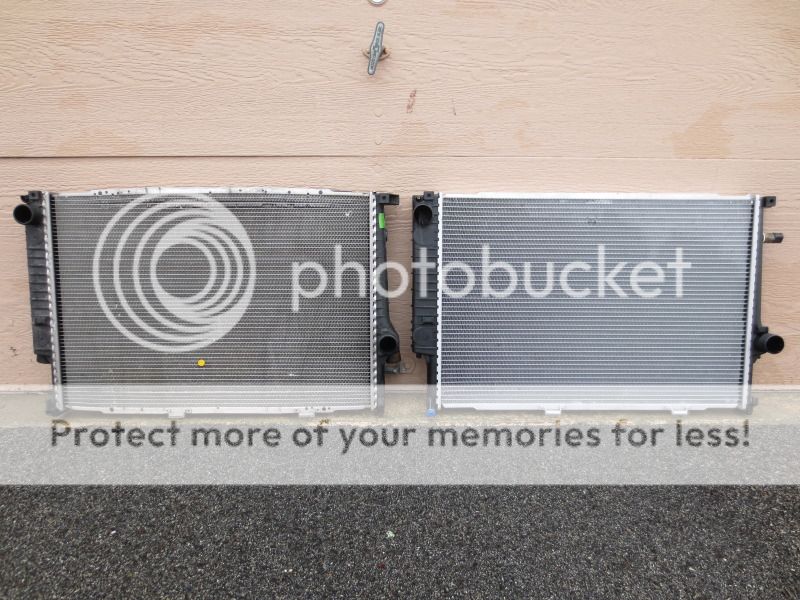 Old vs New Behr radiator quality