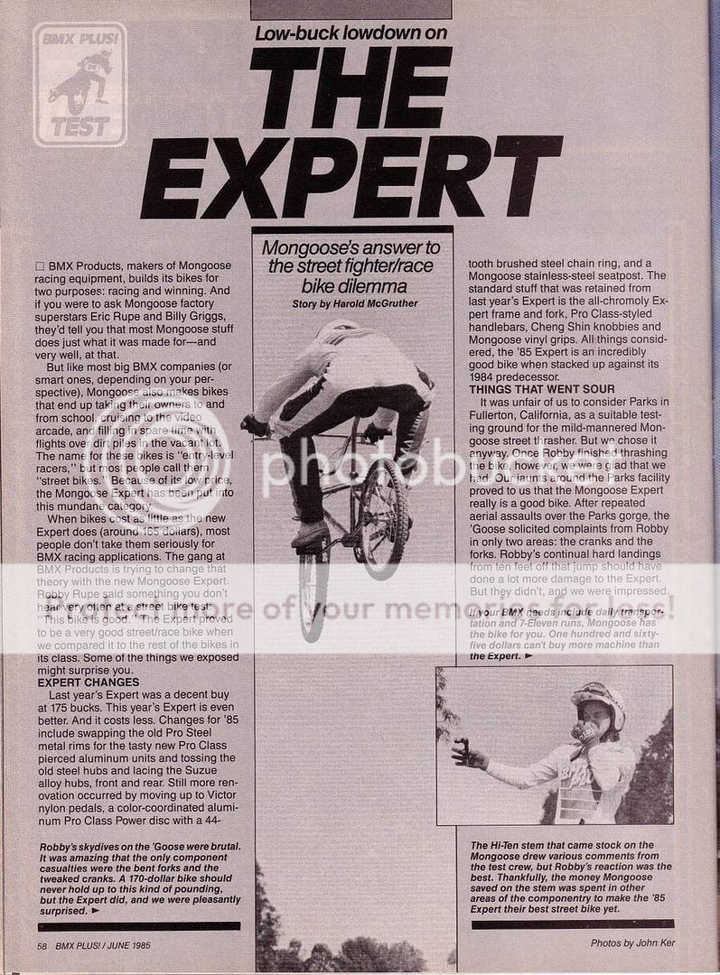 Mongoose Serial Number Info - BMXmuseum.com Forums