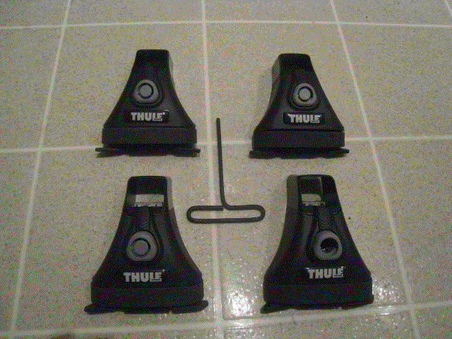 Thule Feet for Touareg | VW Vortex - Volkswagen Forum