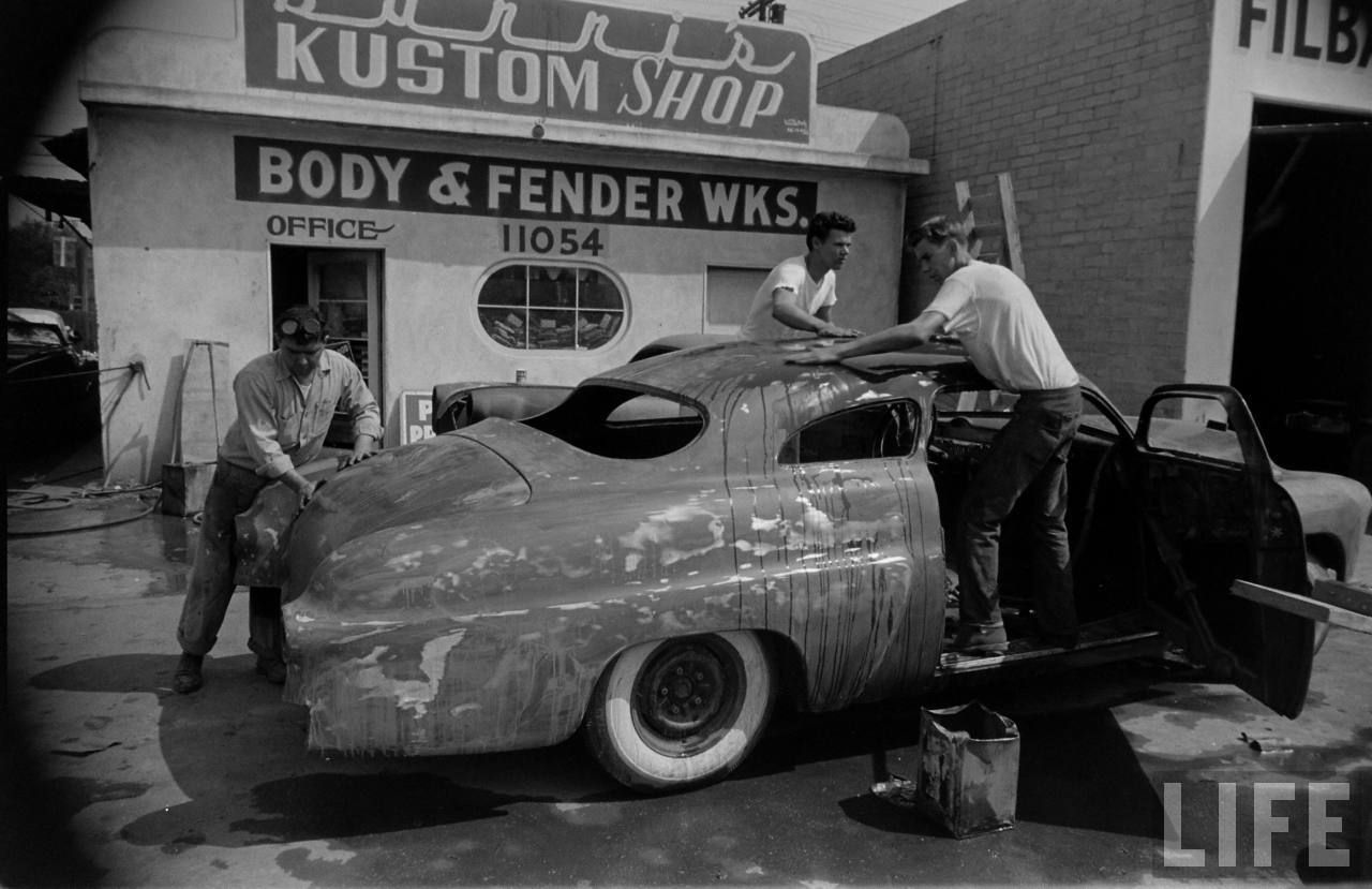 Customs - ==BARRIS Kustom Shop== LIFE Archive Photos from the early ...