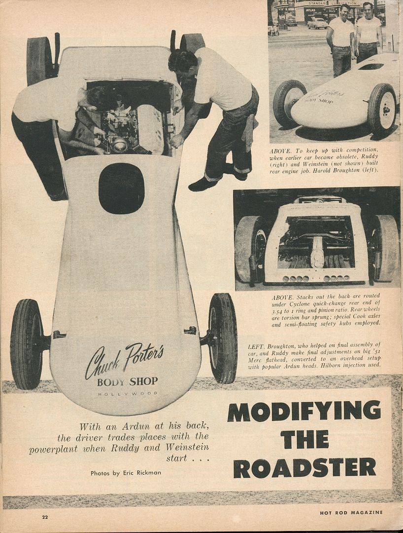 Chuck Porter's Platypus Bonneville Racer | The H.A.M.B.