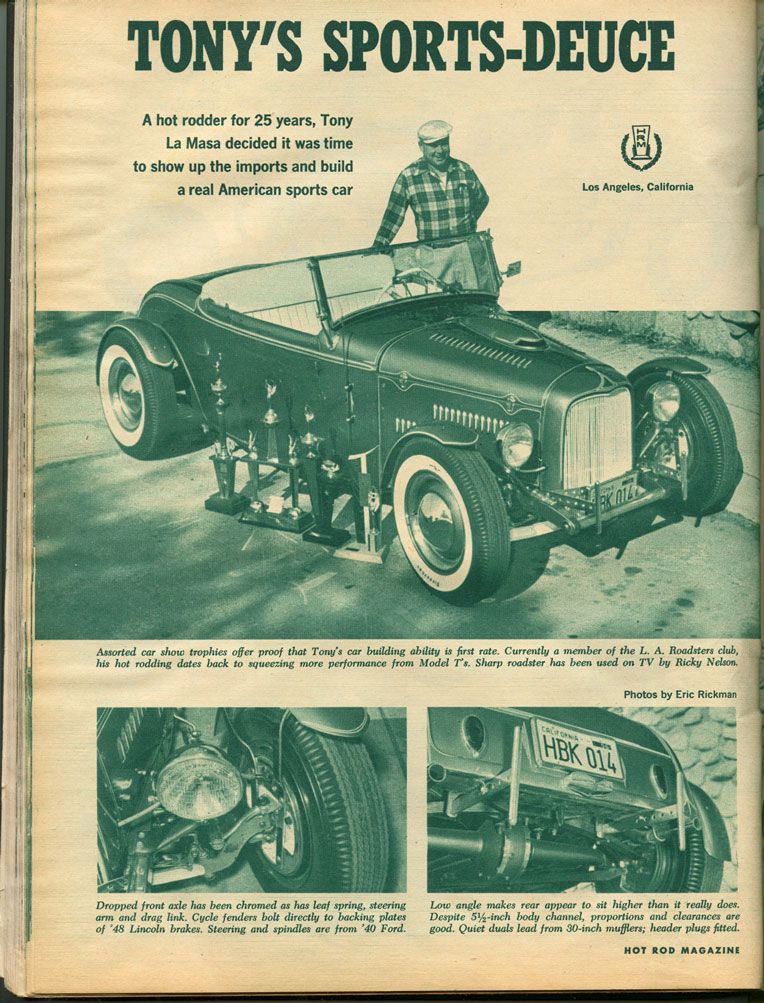 Hot Rods - Ricky Nelson’s ’32 Roadster | The H.A.M.B.