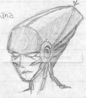 (Orig/FA?) Ramina Arkane, heroine of darkness (B&W drawings) - Creative ...
