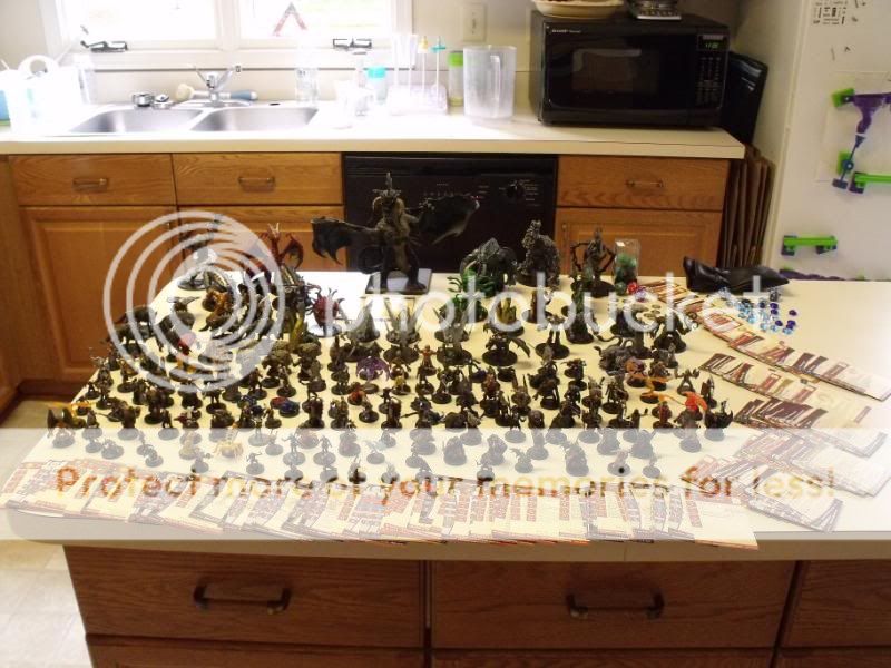 [H]: Large D&D Miniature Game collection with rules and maps [W]: $ or ...
