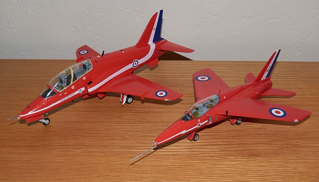Red Arrows pair in 1/48 - Ready for Inspection - Aircraft ...