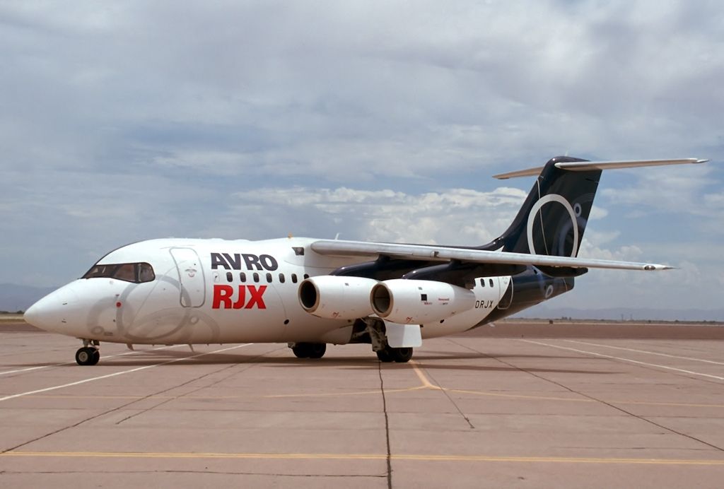 Avro RJX-100 G-IRJX - The last commercial airplane built in the UK : r ...