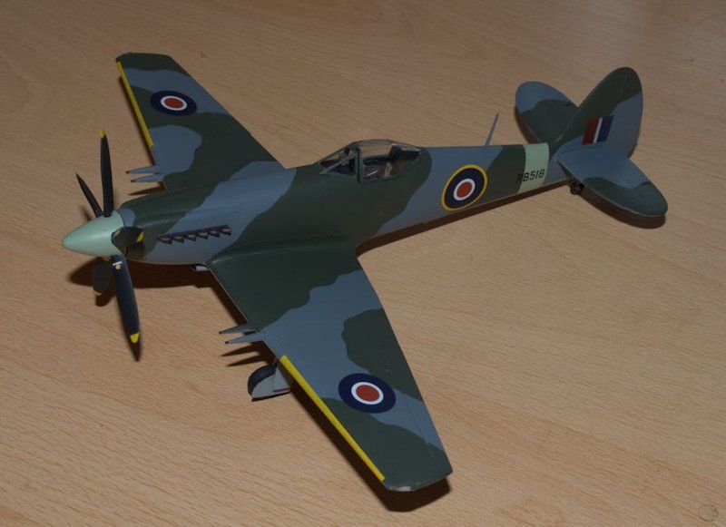 Trumpeter 1/48 Spiteful - UK Airshow Review Forums