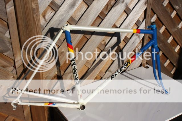 SOLD 53cm Raleigh Panasonic SBDU F+F, Gerald O'Donovan built | Retrobike