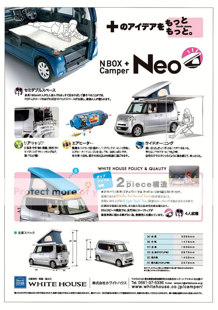 Honda NBox + Neo Camper 2012 - Fórum